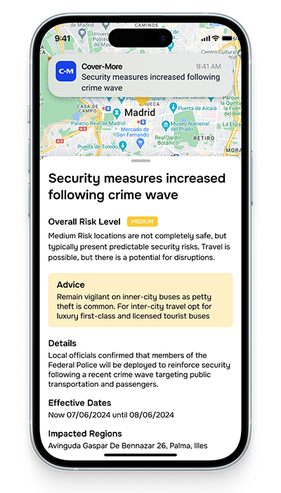 Download the Cover-More App - Travel Safety App | Cover-More Australia